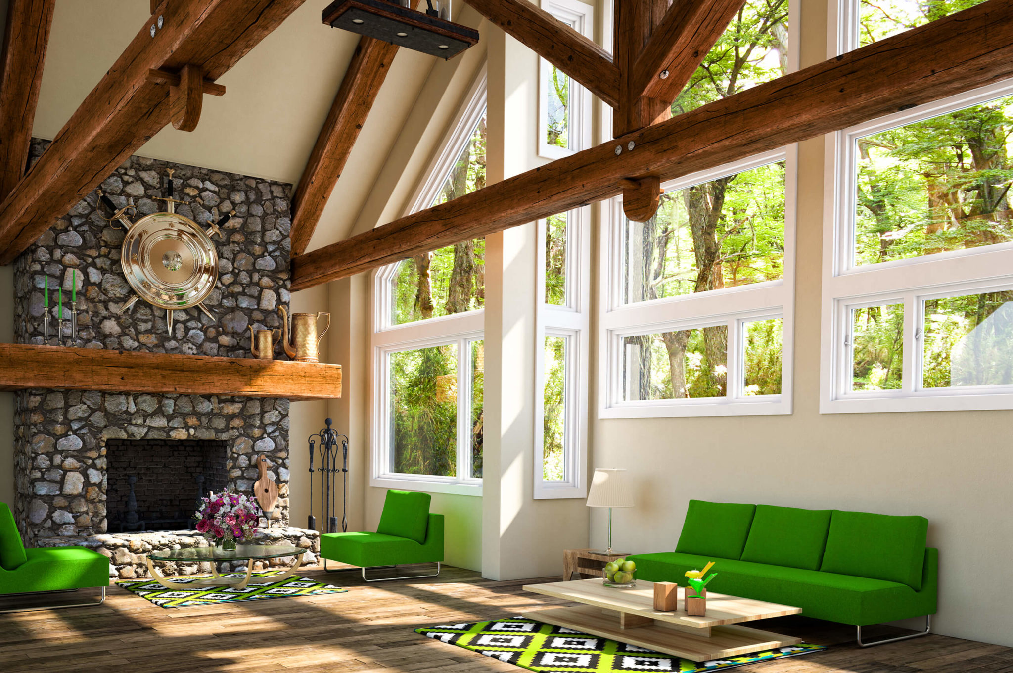 Inspiration rustique : des arbres à l’état brut - SamaN - Teintures et ...